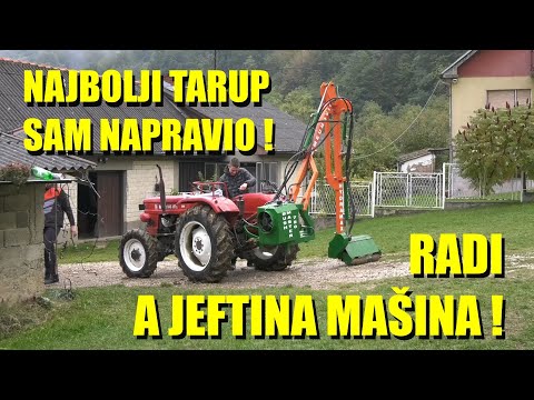 NAJBOLJI TARUP U SRBIJI SAM NAPRAVIO SELJAK -  ovo je HIT   najsloženija poljo mašina - A RADI !!!
