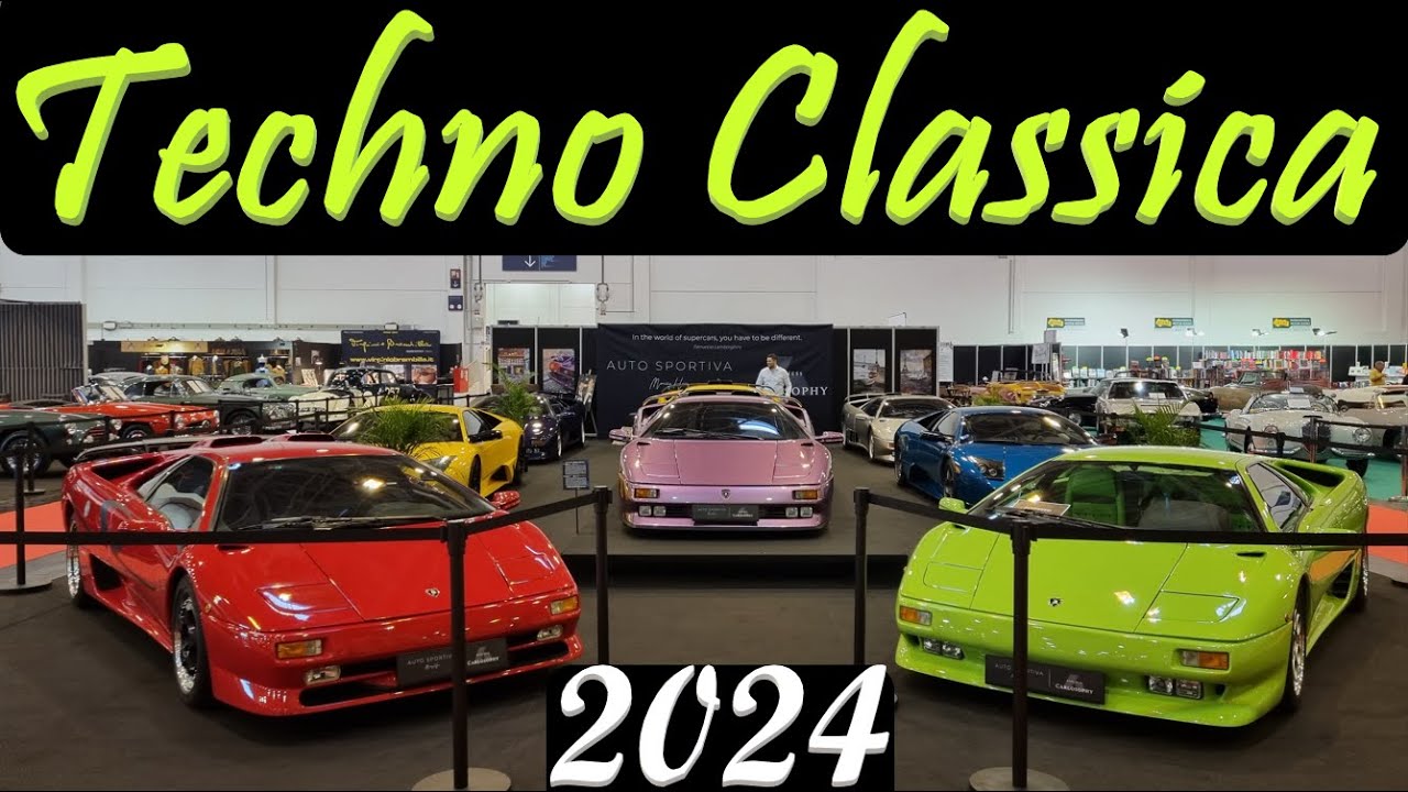 Techno Classica 2024 Highlights Vintage Classic Cars - YouTube