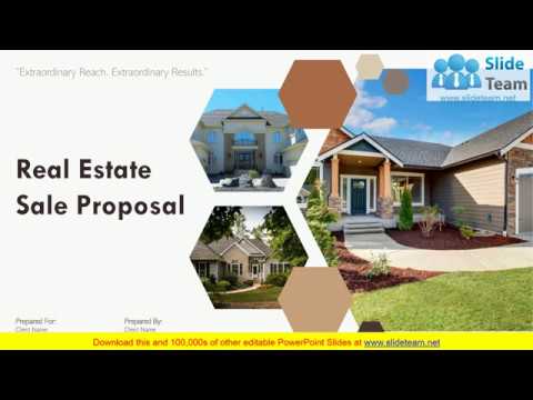 Real Estate Sale Proposal PowerPoint Presentation Slides - YouTube
