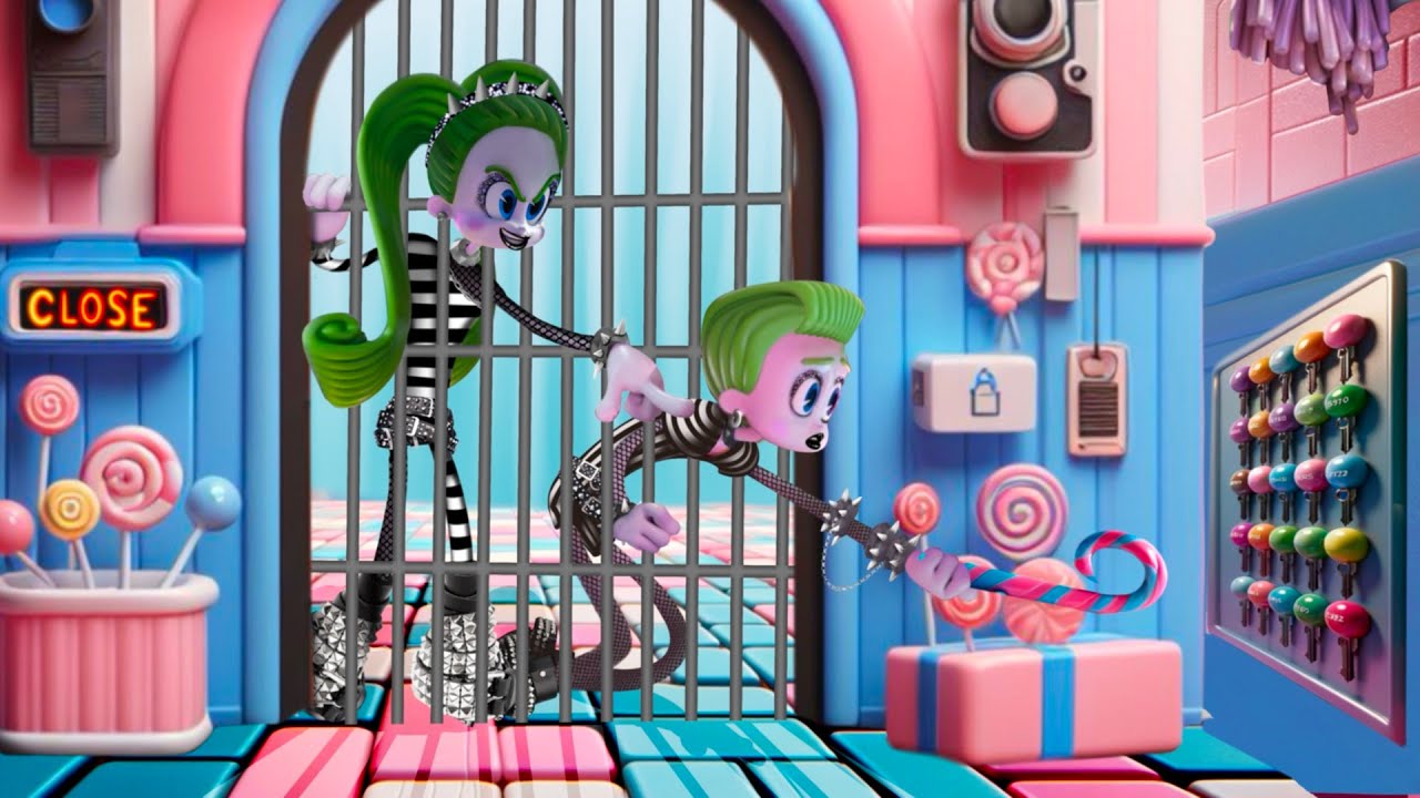 Fanart Velvet and Veneer scene in prison animation part 2 Glow Up Kluz ...