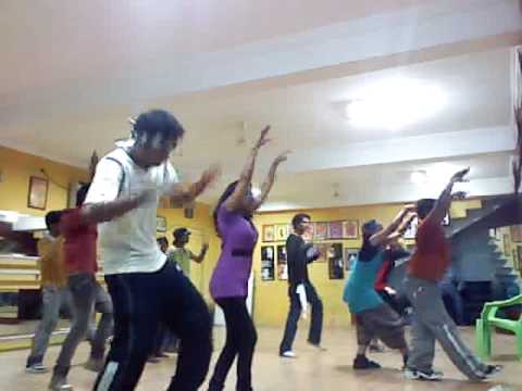 Varudu Movie Audio Function Dance 3 Rehearsal at Shapeup Studio - YouTube