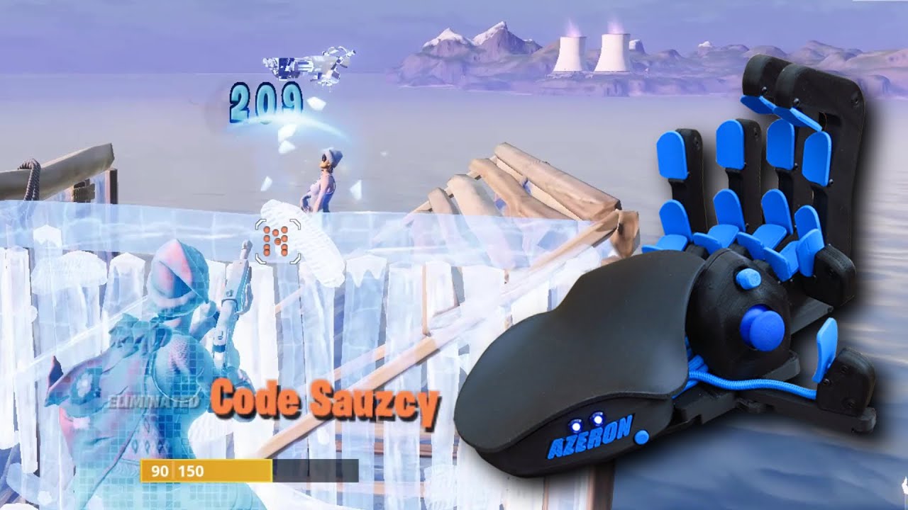 Fortnite on Azeron Keypad (Week 1) | BEST KEYBOARD for Fortnite - YouTube