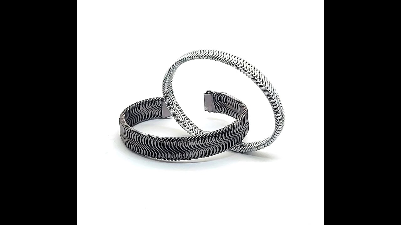 WIRE TECHNIQUE "WAVE ART" - YouTube