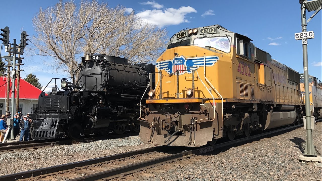 Union Pacific HD 60fps: Intermodal Stack Trains on Laramie Sub (5/4/19 ...