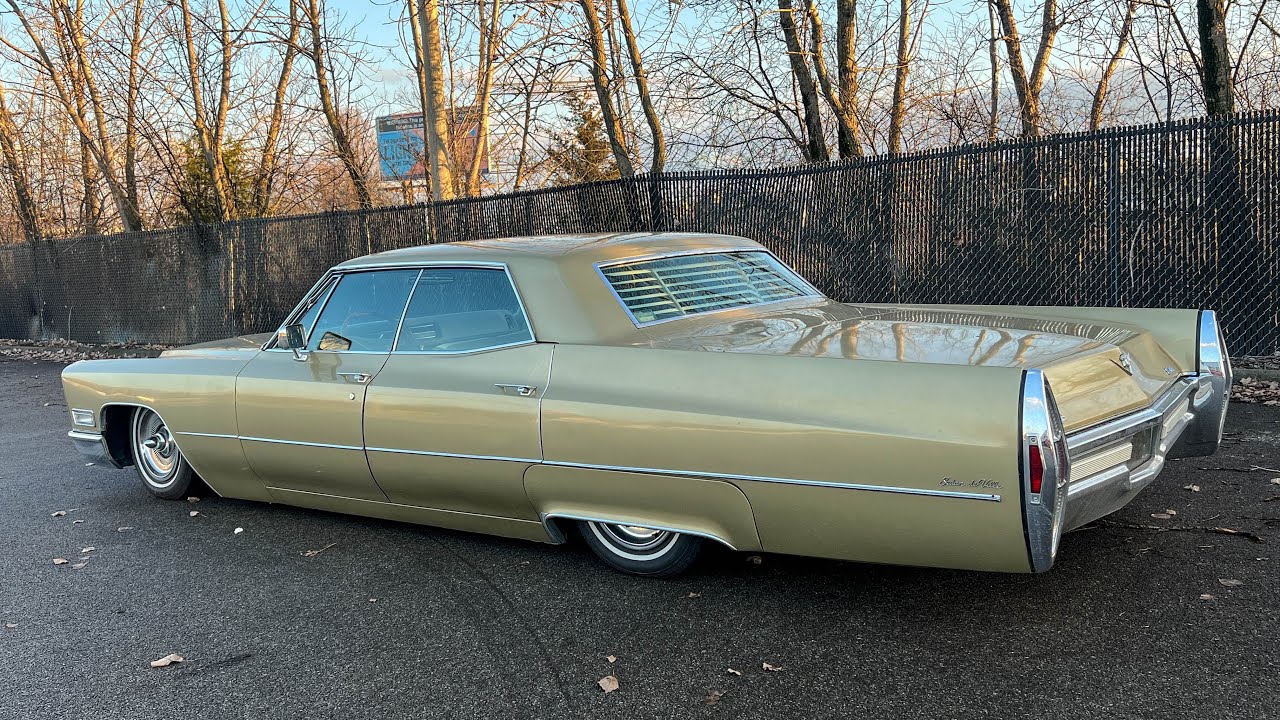 Bagged 1968 Cadillac DeVille For Sale - YouTube