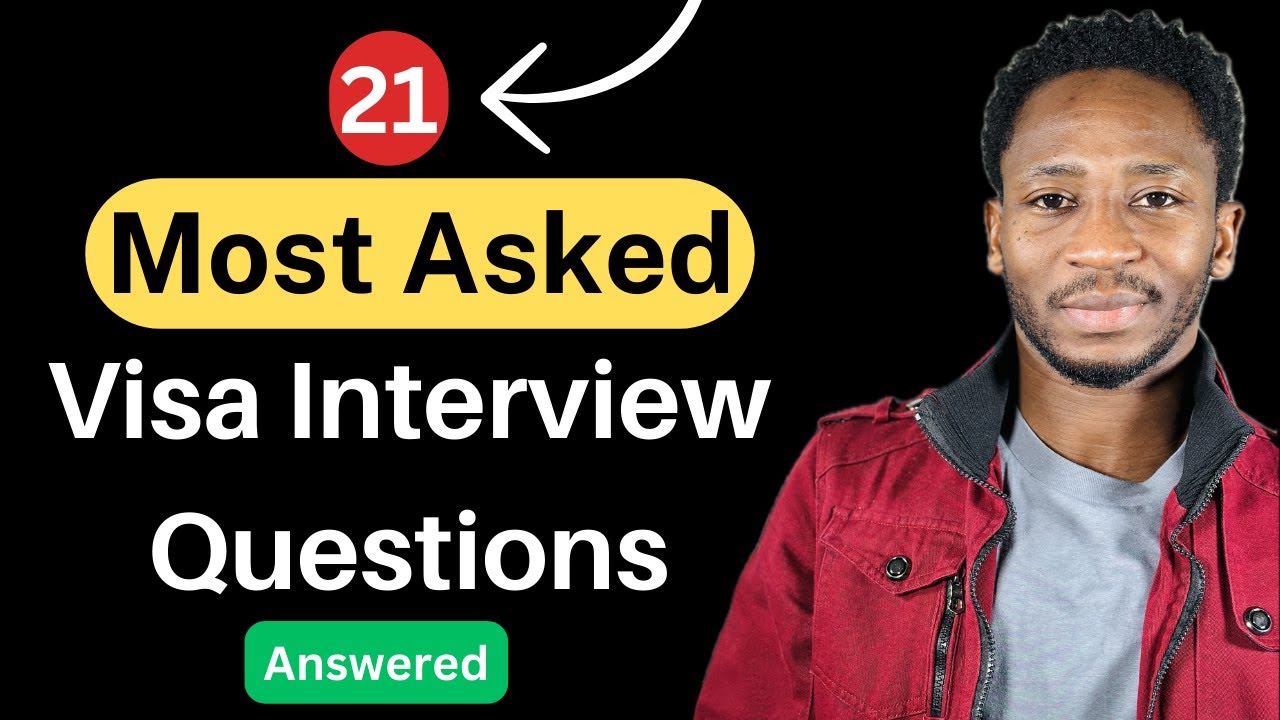 21 Most Common F1 Visa Interview Questions Answered + tips (Easy!) - YouTube