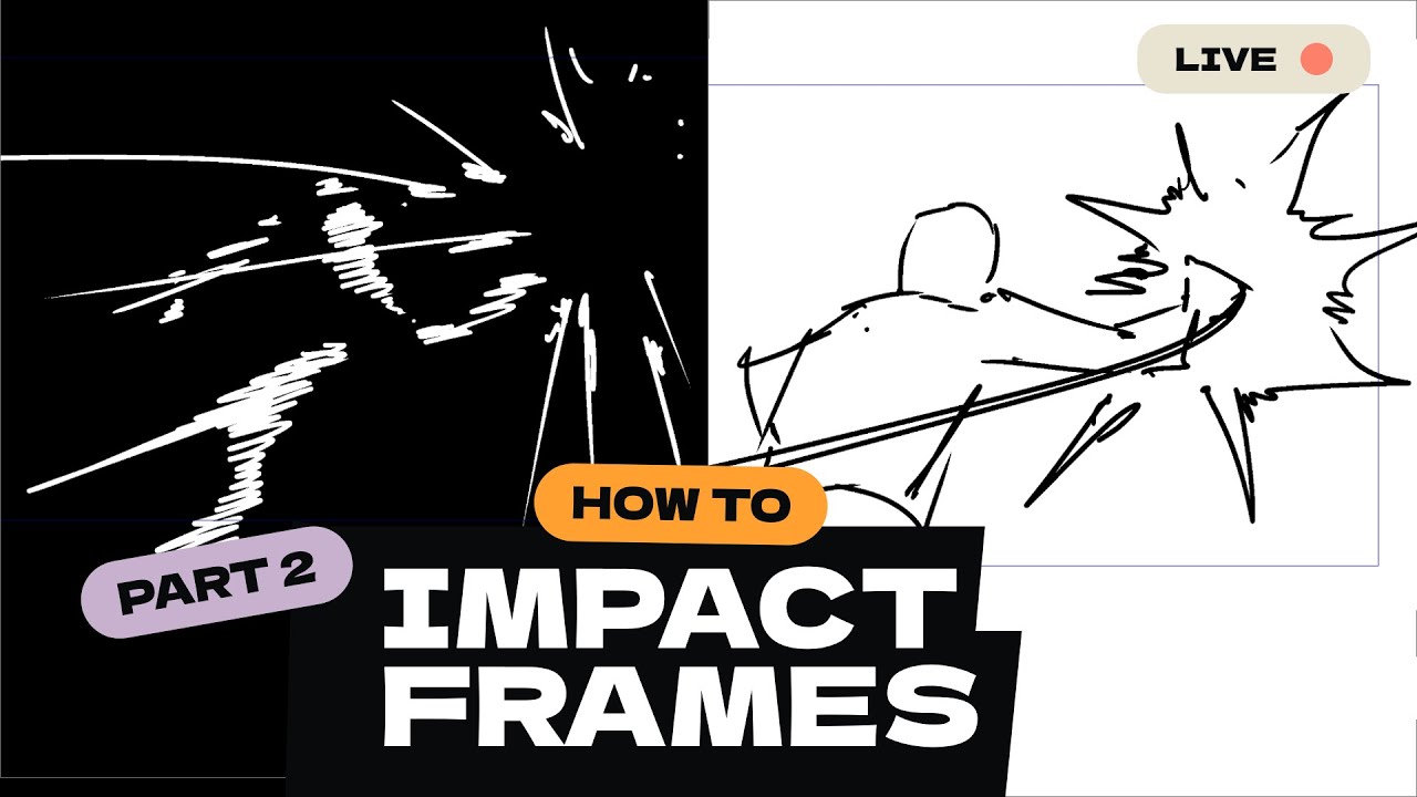 How to Animate Impact Frames? Part 2! - YouTube