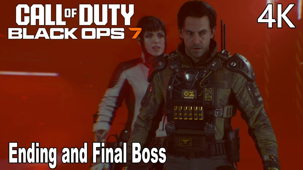 Call of Duty Black Ops 7 Ending and Final Boss 4K - YouTube