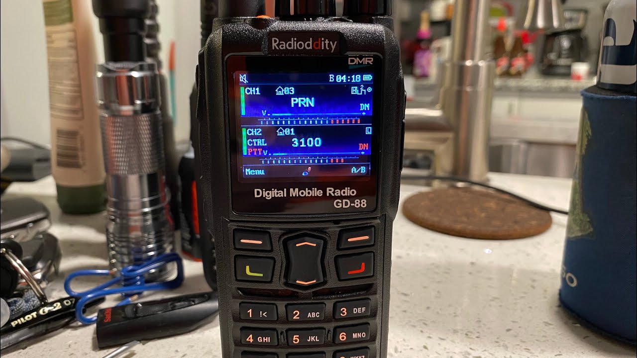 Radioddity GD-88 DMR issues - YouTube