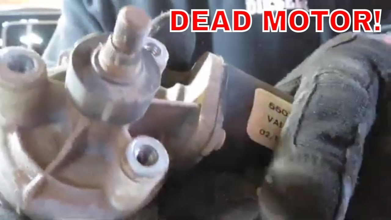 Bad Wiper Motor In My 2nd Gen Cummins - YouTube