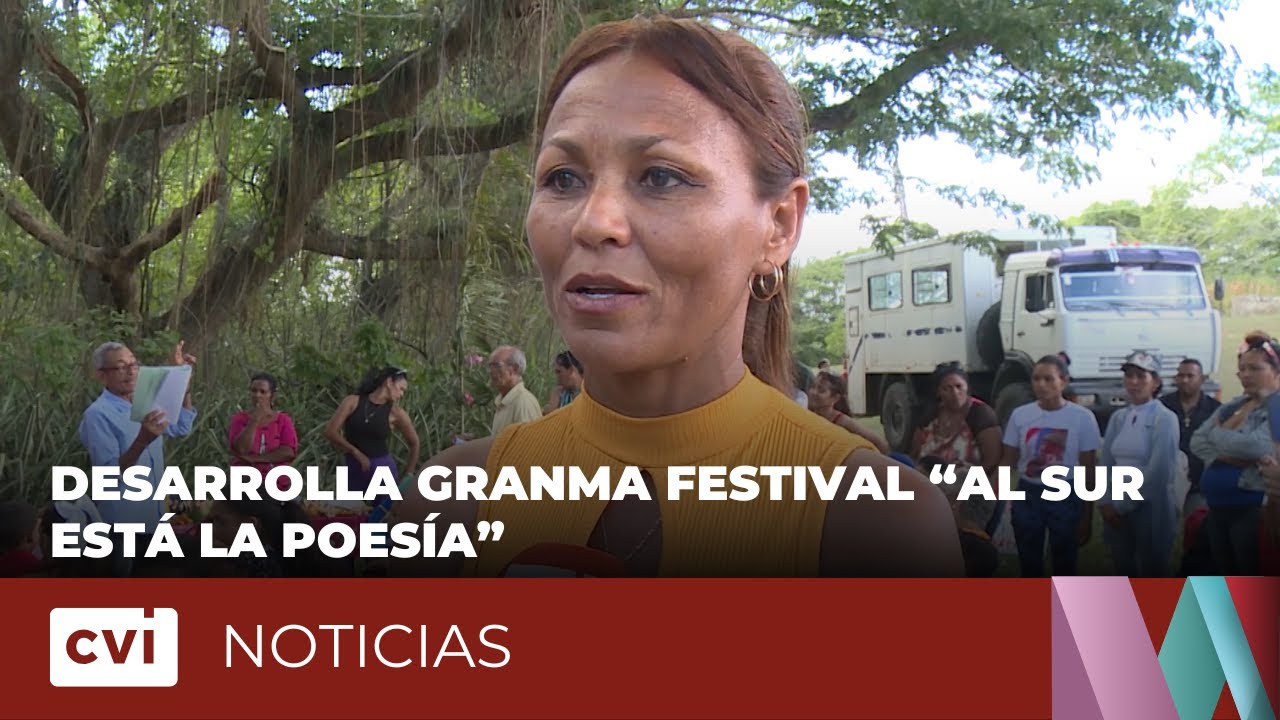 Desarrolla Granma Festival "Al sur está la poesía" - YouTube