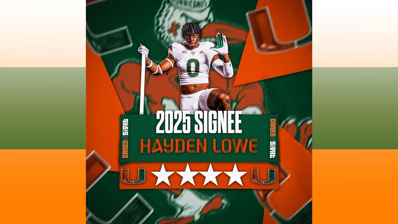 RECRUIT PROFILE: Is DE Hayden Lowe the next Cristobal TOP 5 PICK? - YouTube