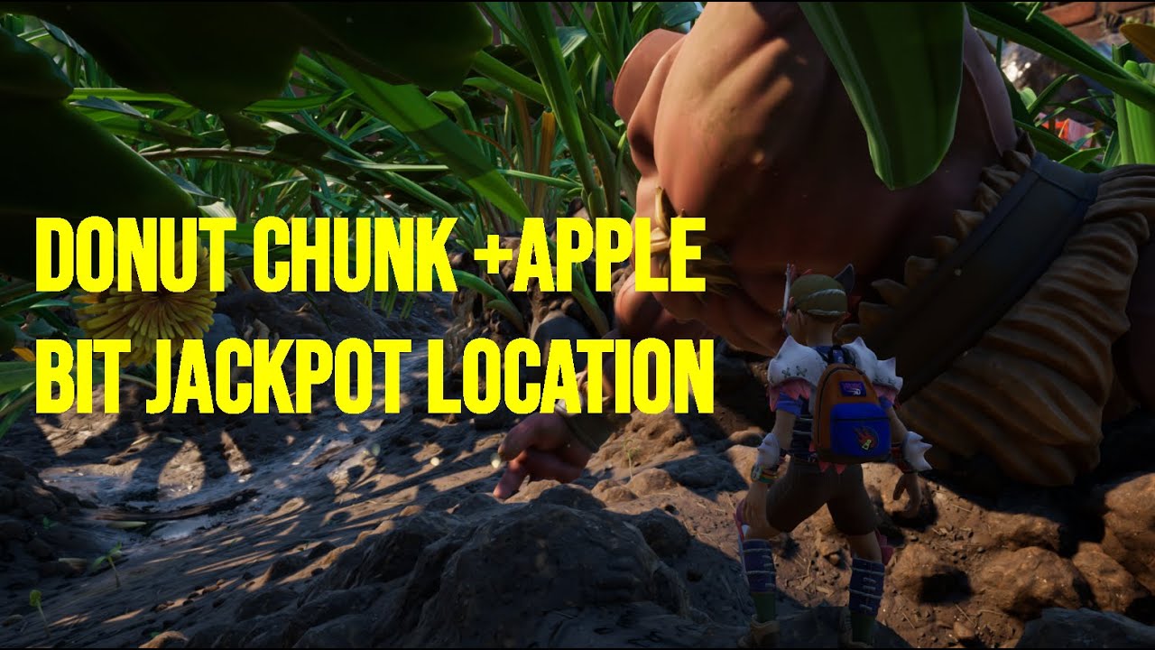 Apple Bit and Donut Chunk Jackpot Location - YouTube