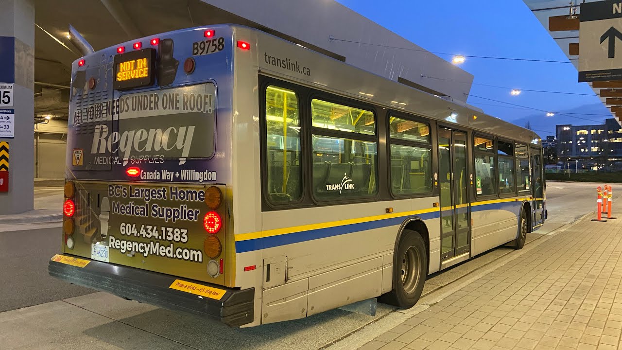 Burnaby Translink 2008 Novabus LFS L Drive B9758 on 44 UBC Express ...