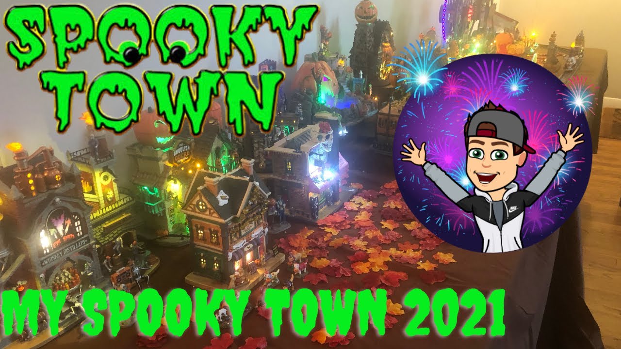 NEW Lemax Spooky Town 2021 Halloween Village Display| Halloween ...