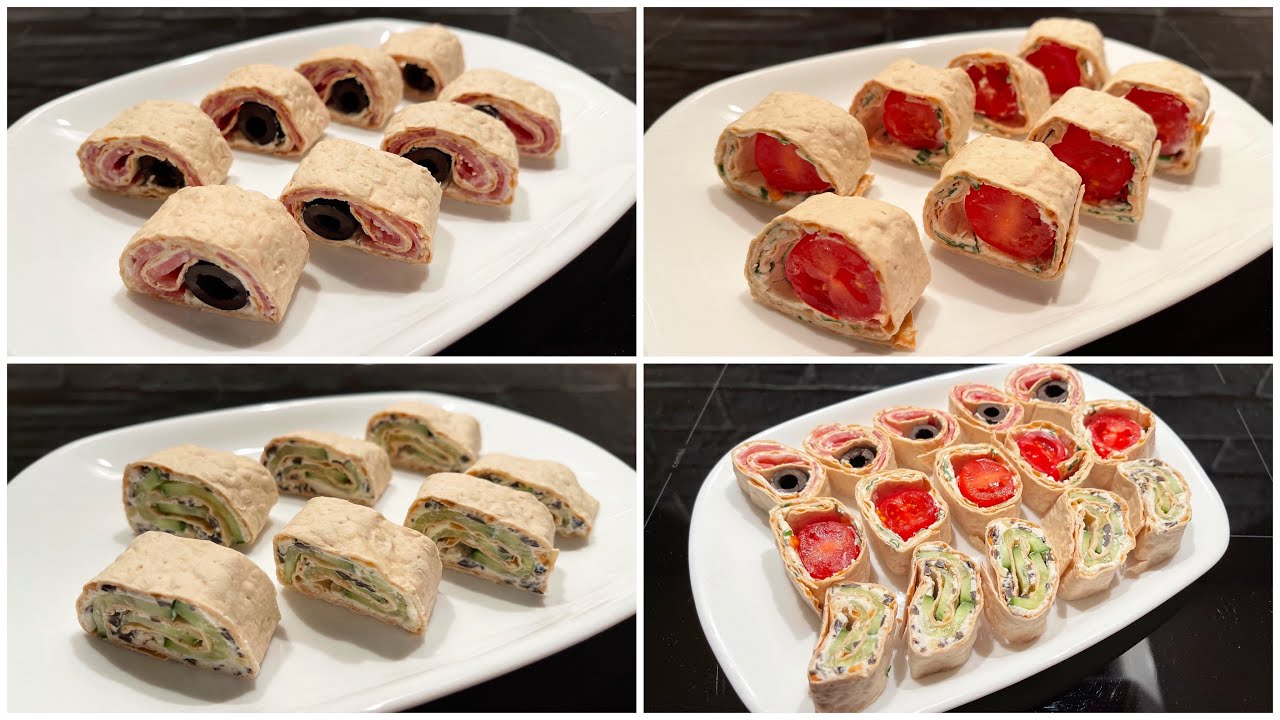 TOP Schnelle Party-Snacks! Einfache Fingerfood für Partys und Buffet in ...