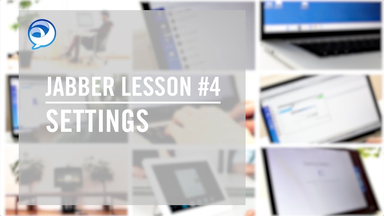 Jabber Lesson #04: Settings - YouTube