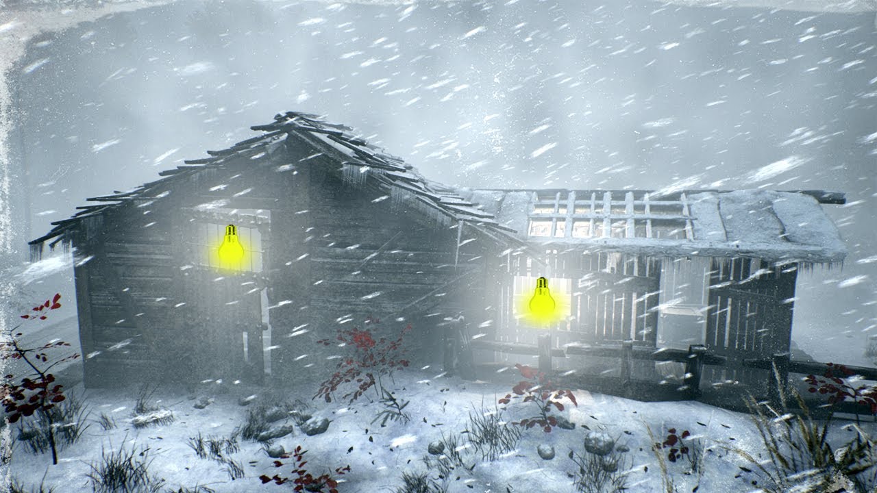 FREEZING BLIZZARD SOUNDS for SLEEPING. Howling Wind Sounds & Snow ...