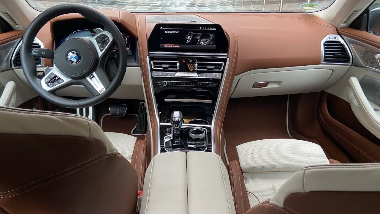 2022 BMW M850i Gran Coupé G16 - Interieur - YouTube
