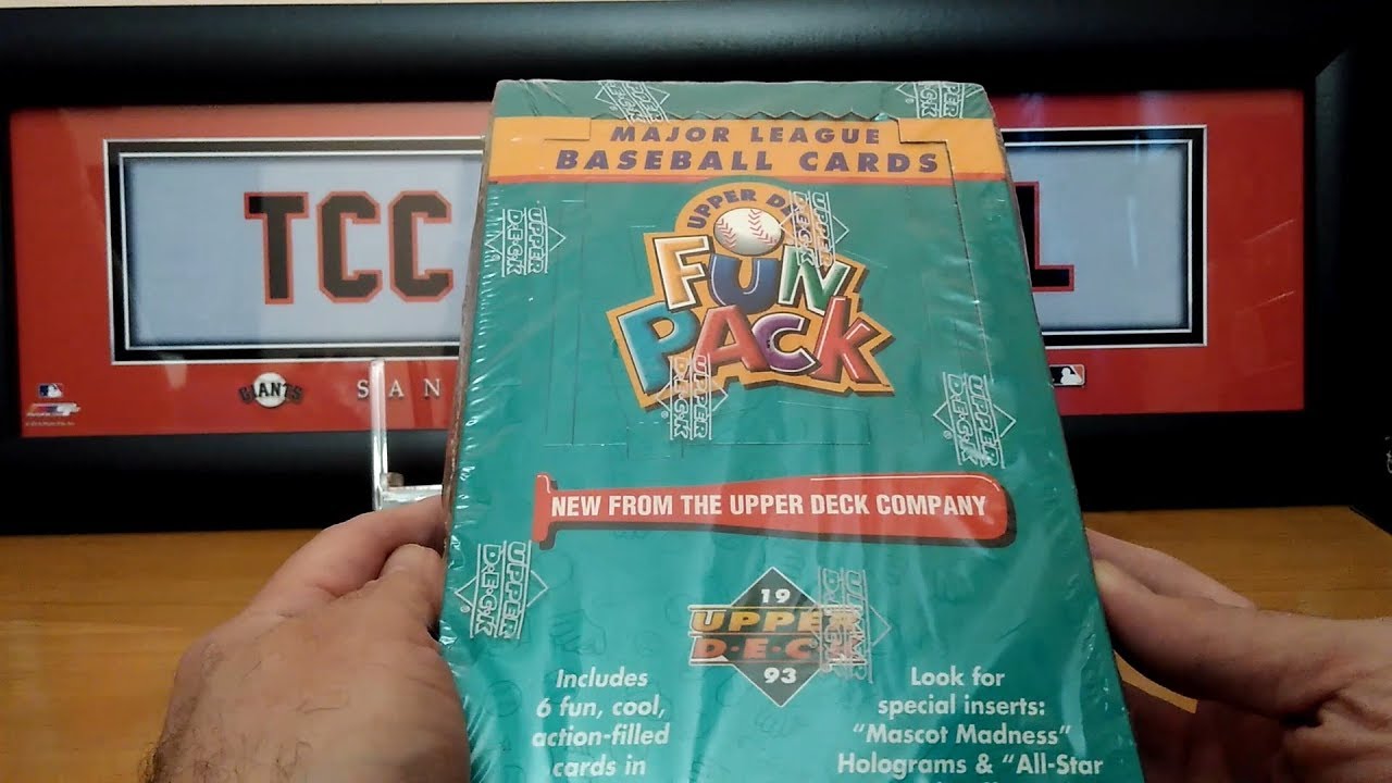 1993 Upper Deck FUN PACK!!! #TBT ThrowBack Thursday / Weekly Giveaway ...