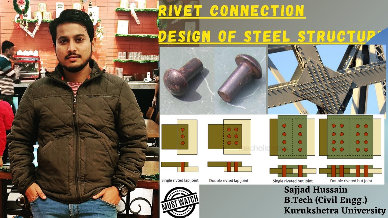 2. TYPES OF RIVETED FAILURE| RIVETED CONNECTION| DESIGN OF STEEL ...