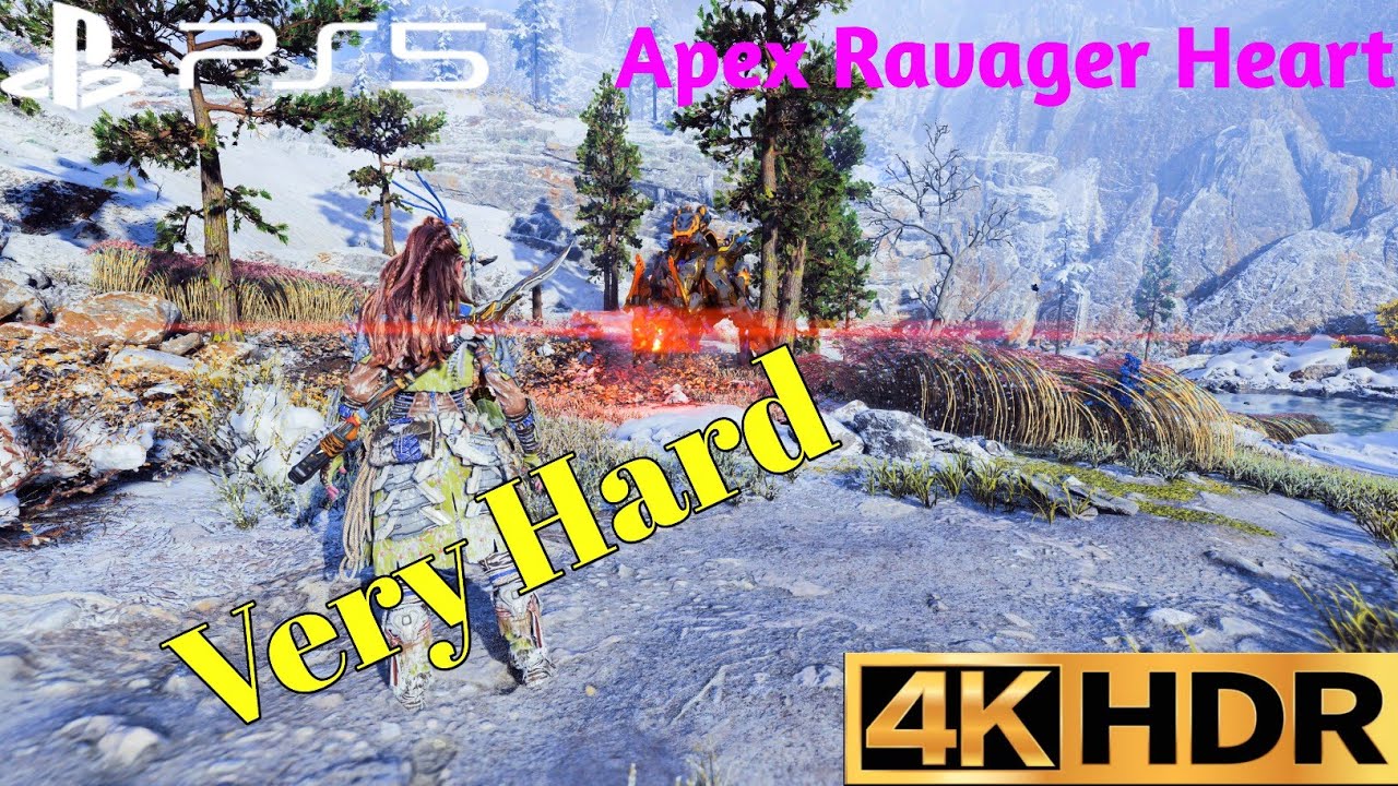 Apex Ravager Heart Horizon Forbidden West Veryhard Difficulty Gameplay ...