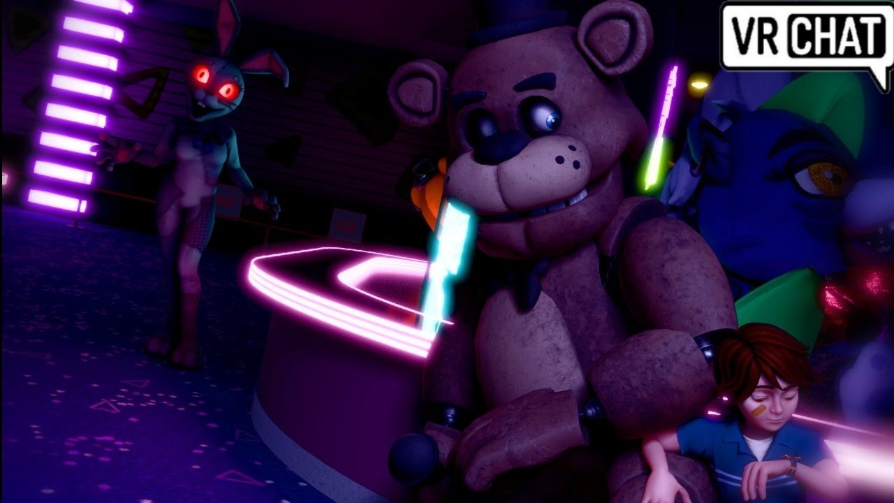 Freddy Saves Gregory in VRChat - YouTube