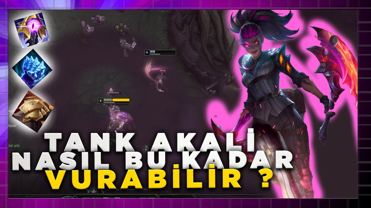 TANK AKALİ BU KADAR VURMAMALI - 5000+HP +300 ARMOR +200 MR = DMG ...