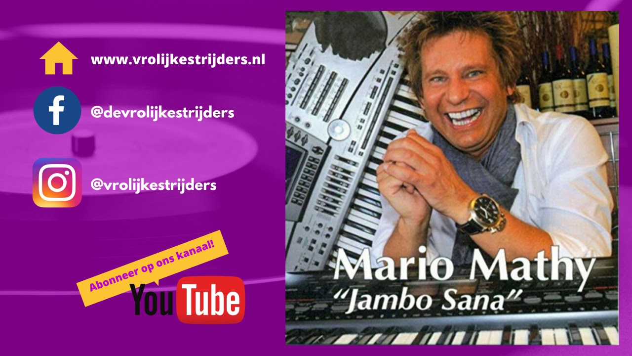 PiratenHits - Instrumentaal - Mario Mathy - Jambo Sana - YouTube