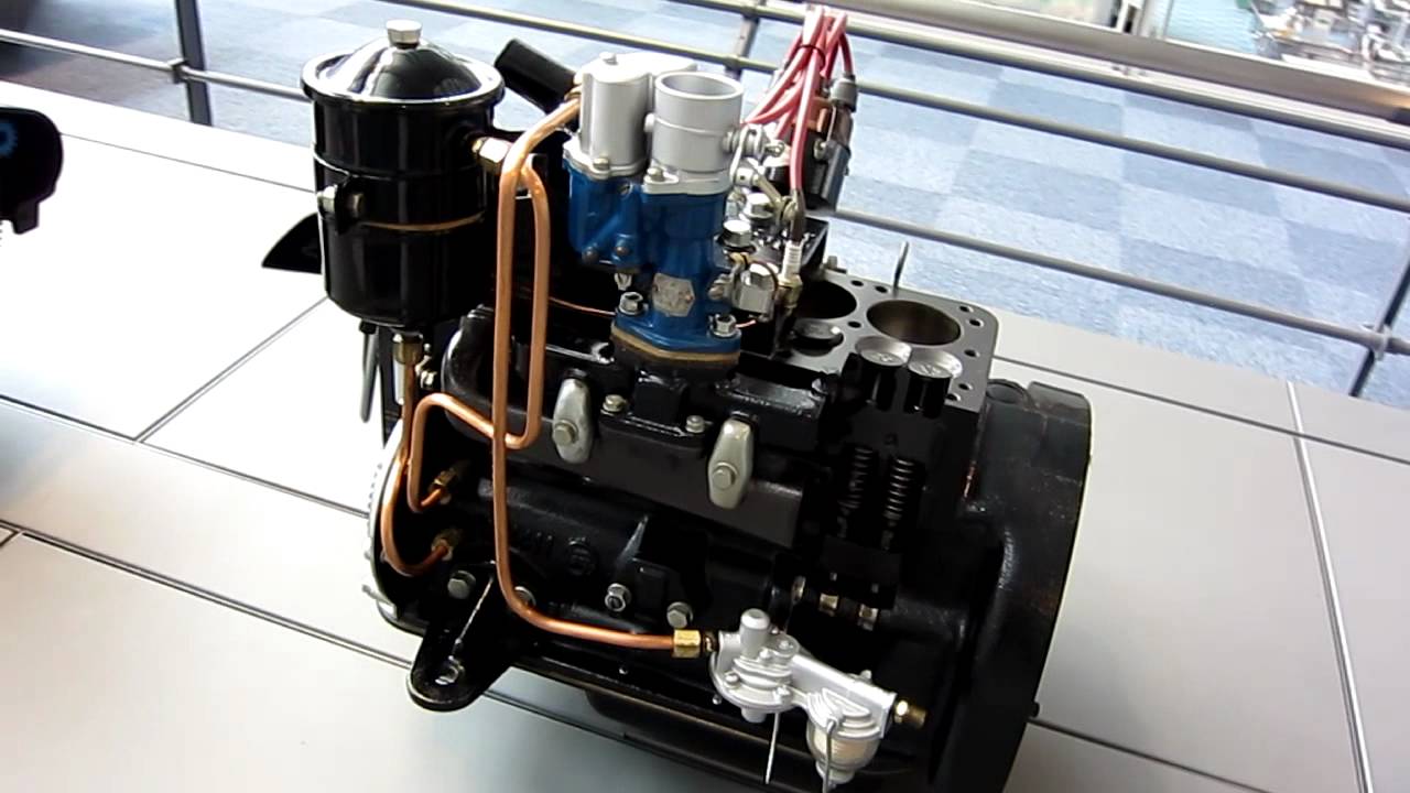 Toyota S Type Gasoline Engine (1947) - YouTube