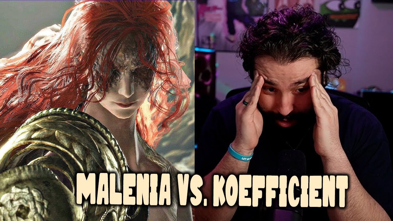 Koefficient Vs Malenia | Elden Ring Boss Fight - YouTube