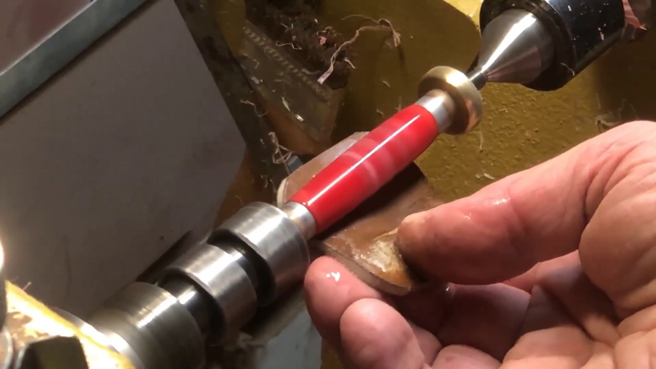 Acrylic Pen Blank Turning Tip - YouTube