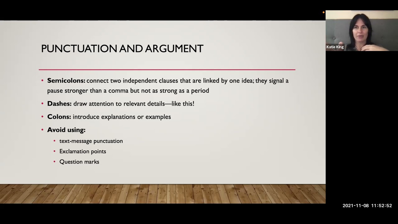 ENGL 103: Style in Arguments - YouTube