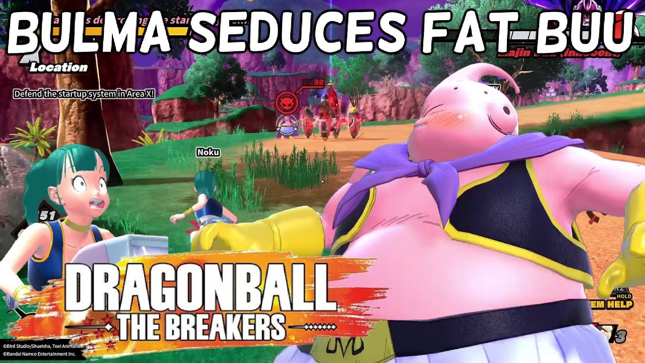 SEDUCING FAT BUU with Bulma to save everyone - Dragon Ball The Breakers ...