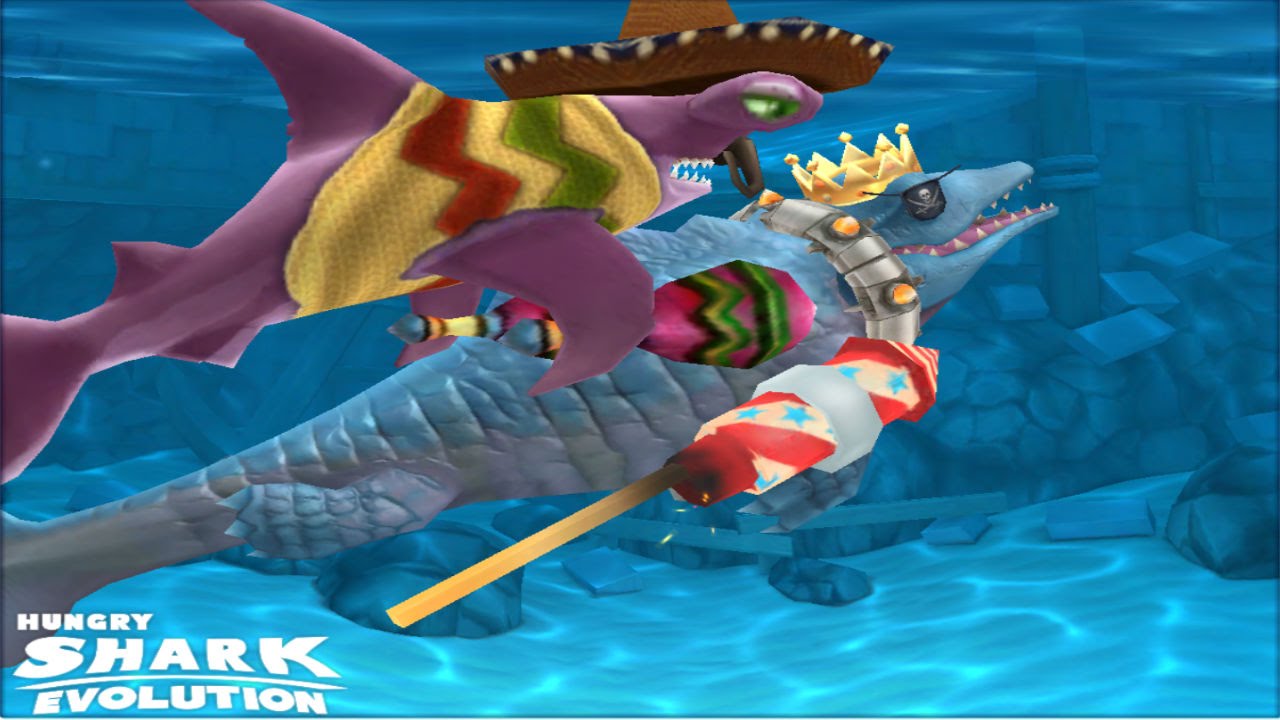 MARIACHI BABY SHARK + MR SNAPPY - HUNGRY SHARK EVOLUTION - YouTube