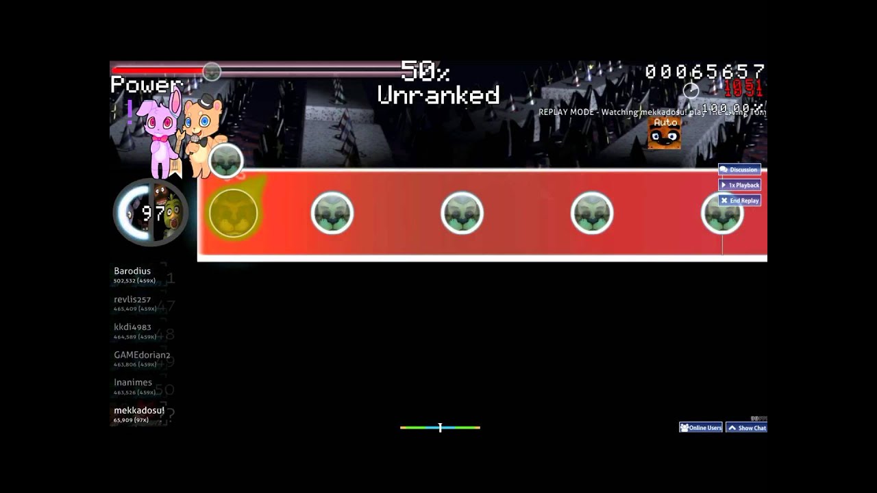 Five Nights at Freddy's Osu Skin - YouTube