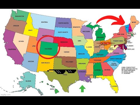 My top 10 favorite states. - YouTube