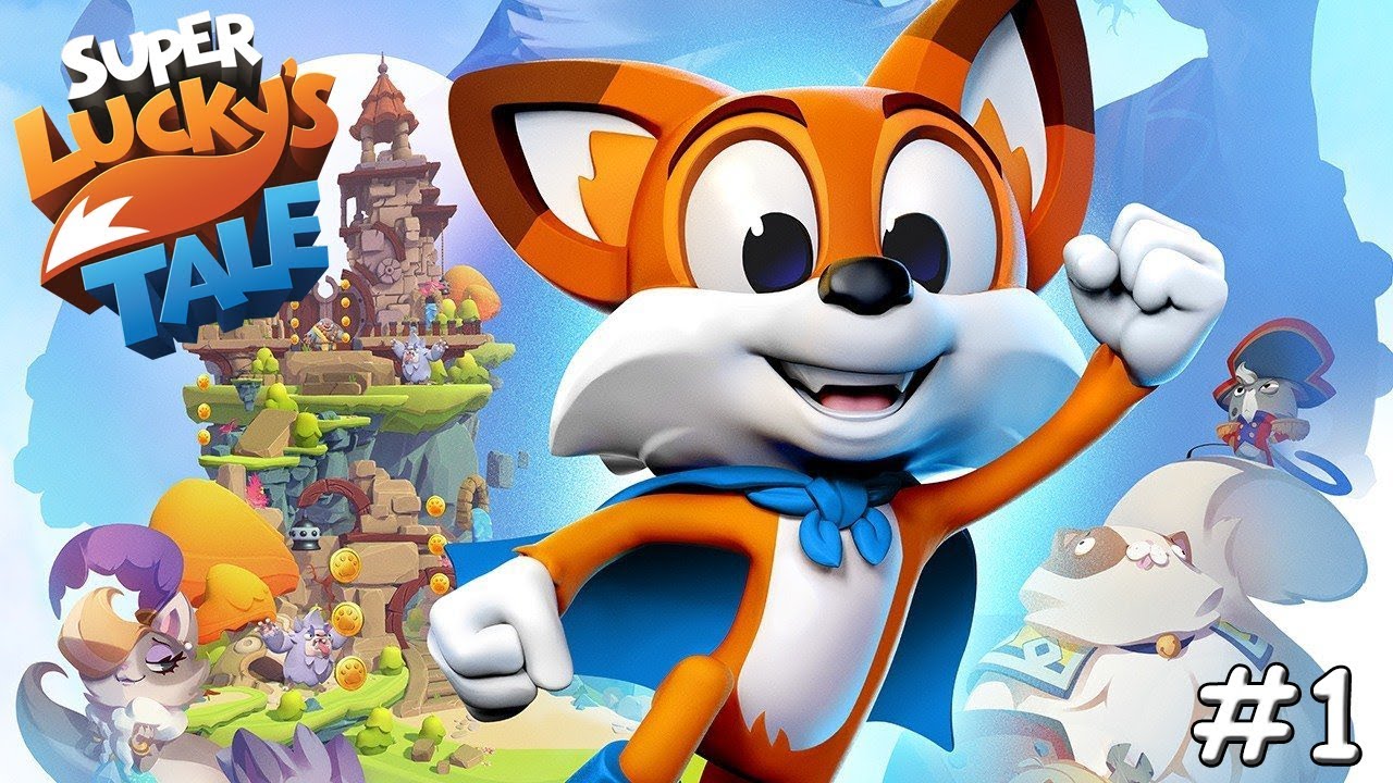 HOW CUTE CAN A FOX BE? | SUPER LUCKY'S TALE #1 - YouTube