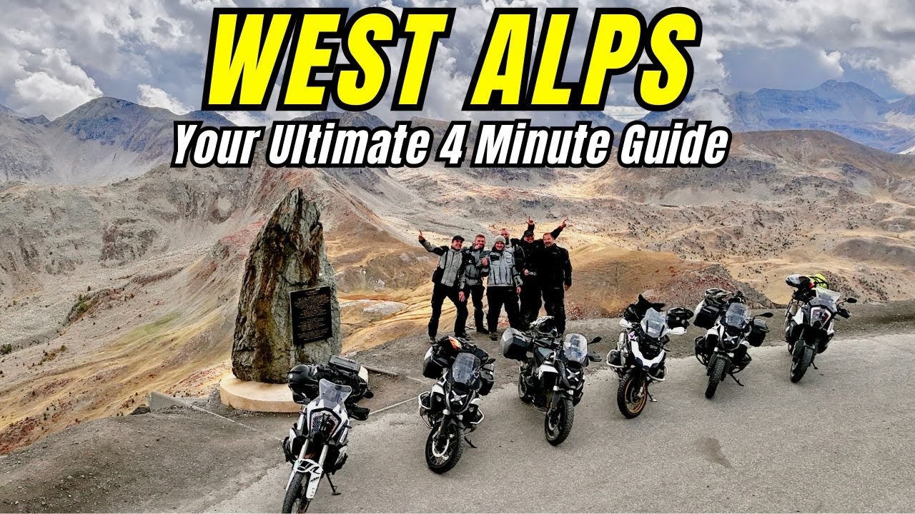 West Alps for Motorcycles – Highest Passes, Balcony Roads ...