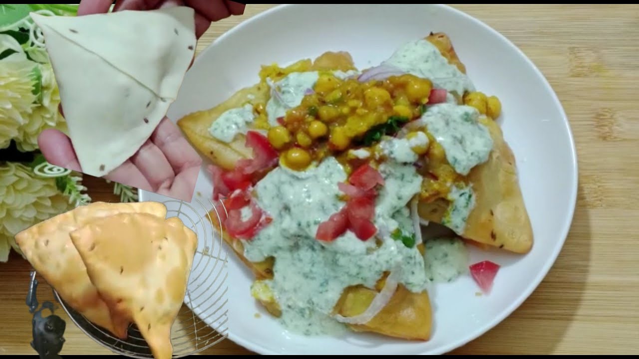 Ramadan Special Samosa Recipe with Chutney & Chole, Aloo Samosa Recipe ...