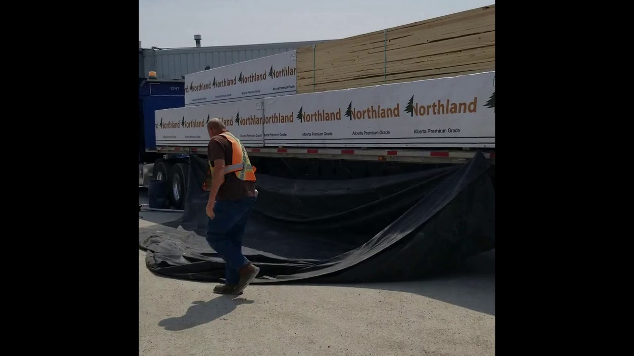 Safe Trucking - Demonstration of the Portable Tarping Station at Searcy ...