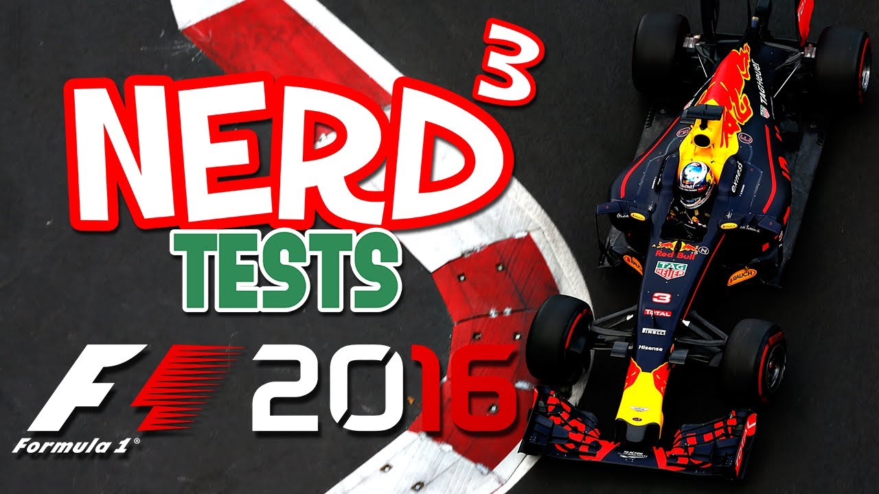 Nerd³ Tests... F1 2016 - Fancy Go Karts - YouTube