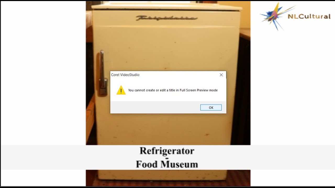 Refrigerator at The Food Museum - YouTube