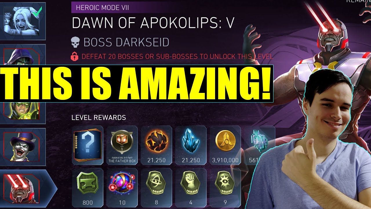 Dawn Of Apokolips Is Now Amazing! Injustice 2 Mobile - YouTube