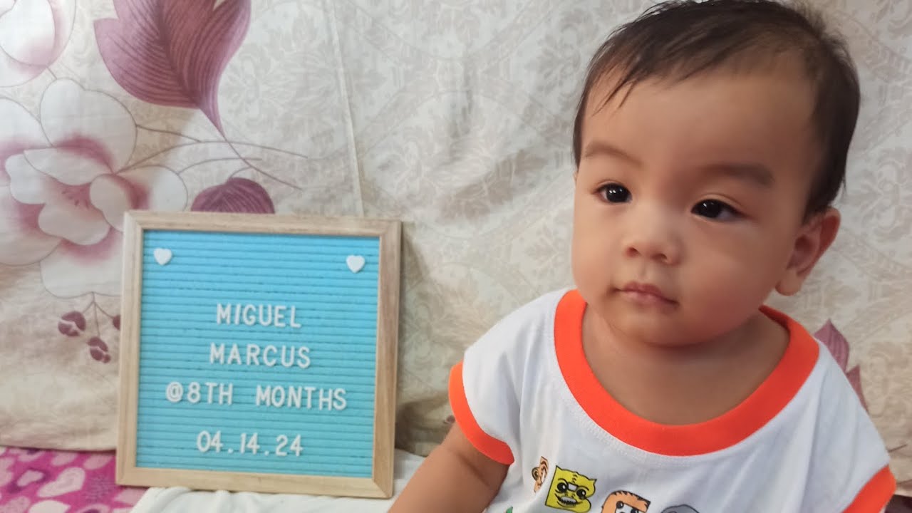 Happy 8th Months Miguel #KukuDaTv - YouTube