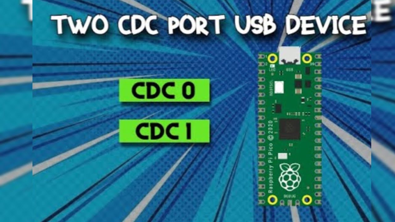 Lets build two CDC port USB Device (Pico TinyUSB Part 2) - YouTube