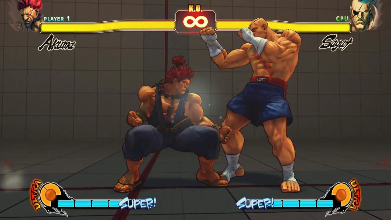 SF4 Akuma Kara Demon v2 - YouTube