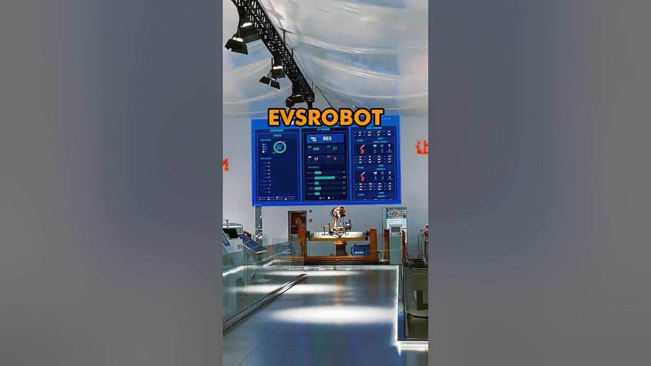 EVSROBOT Intelligent Factory: Robot Monitoring and Showcase#evsrobot #industrialrobots #robot ...
