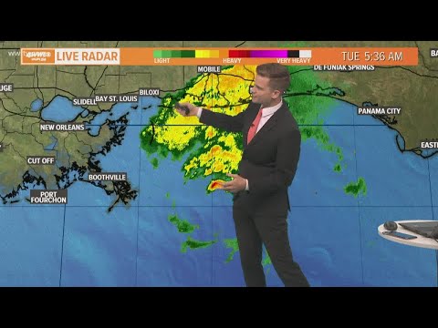 Tuesday morning Tropics update: Hurricane Sally maintaining strength in Gulf of Mexico
