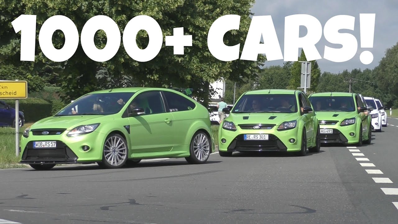 2016 Ford RST Treffen-AMAZING Sounds & Cars! - YouTube